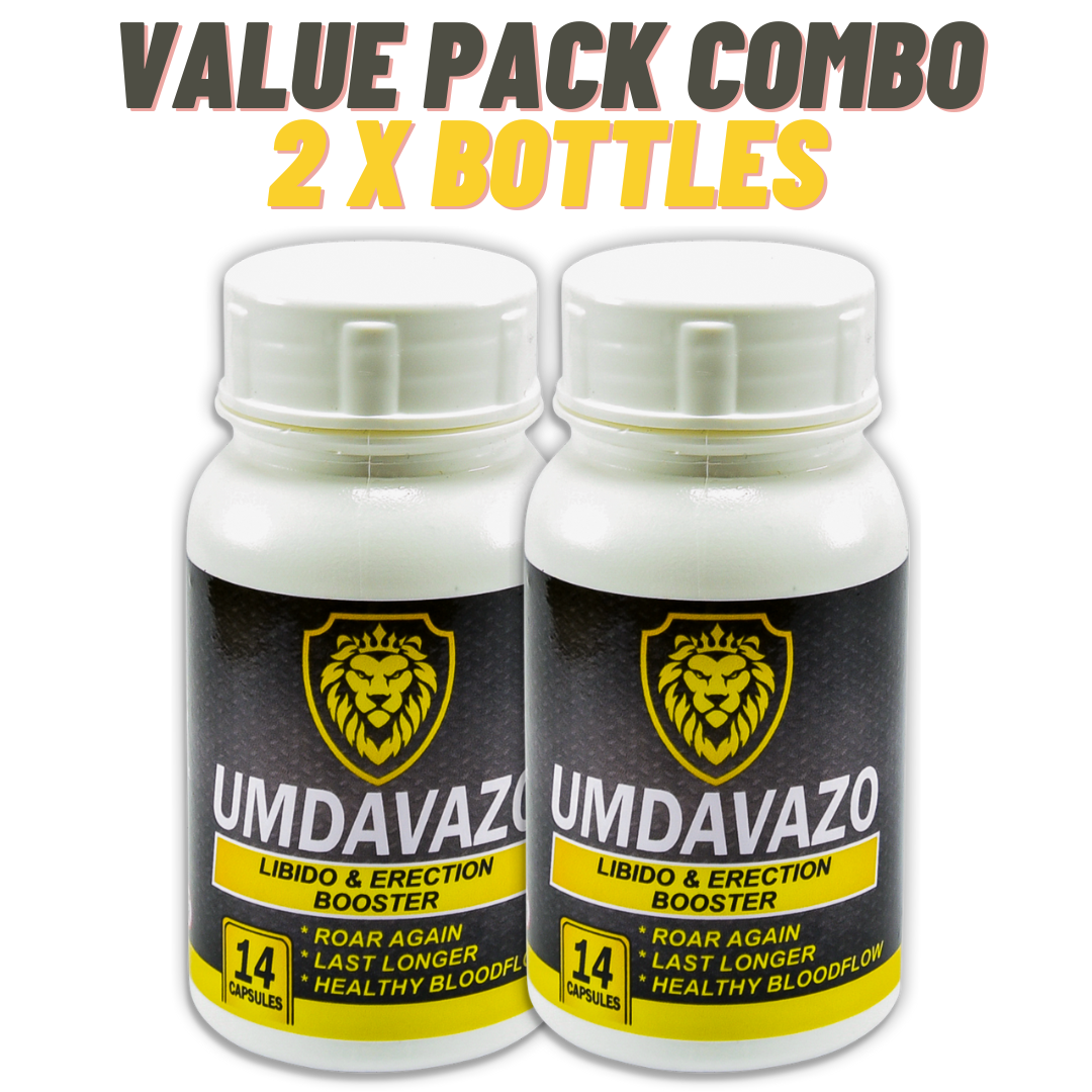 2 x Bottles Umdavazo Libido & Erection Booster 14’s – Umdavazo